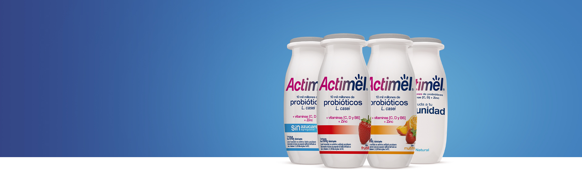 Actimel – Actimel es colosalmente pequeño: una botellita llena de 10. ...